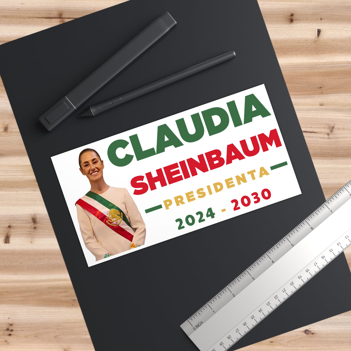 Claudia Sheinbaum Presidenta Bumper Sticker – Mexicandoo
